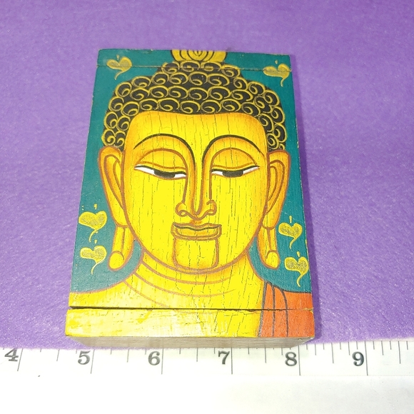 Storage & Organization | Thailand Buddha Painting Box Handmade Teak ...